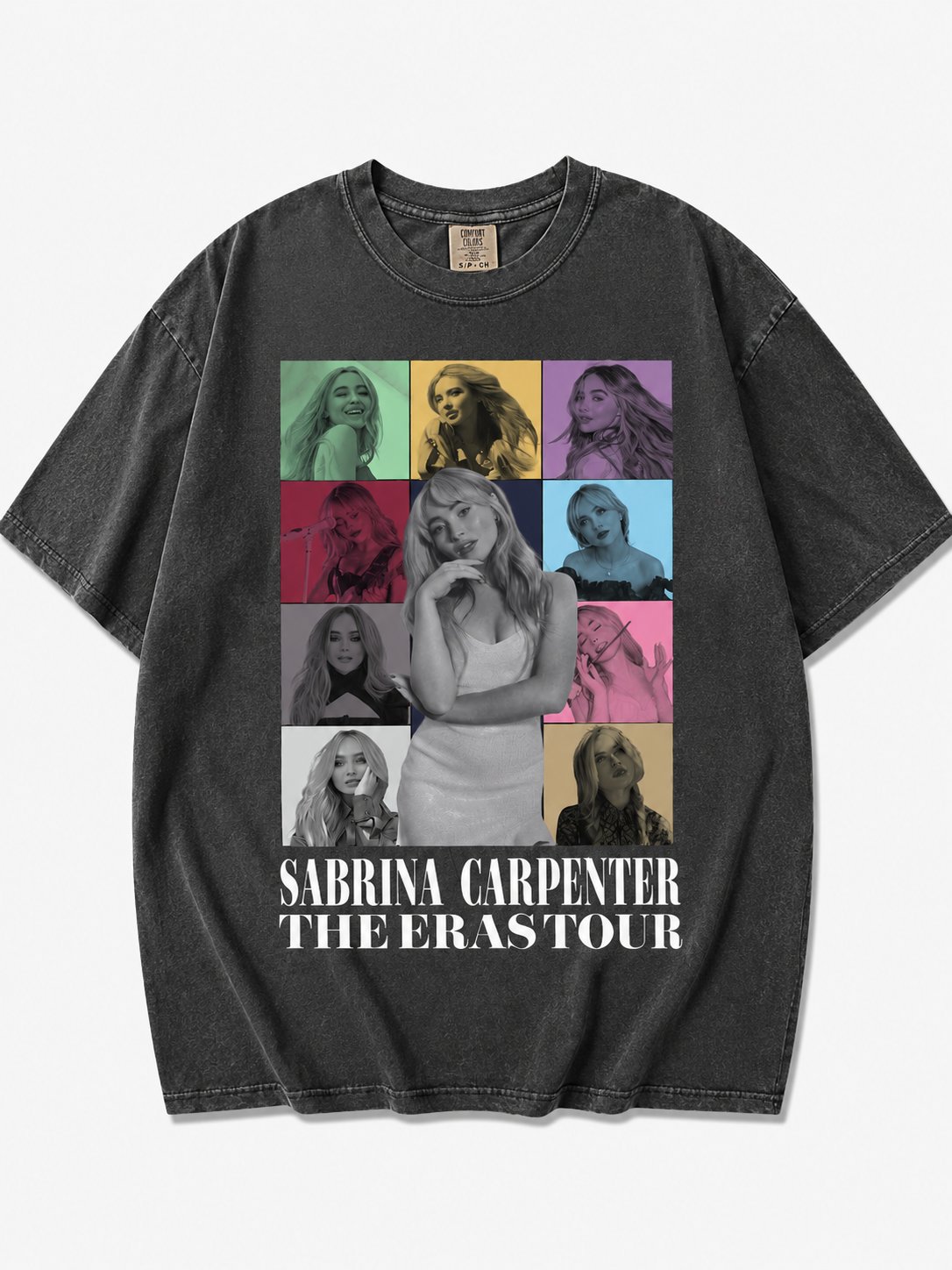 Sabrina Carpenter Comfort Colors® T-Shirt, Vintage Pop Art Graphic Tee ...